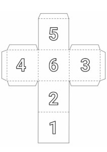 Como fazer dado de papel: 6 passos e moldes