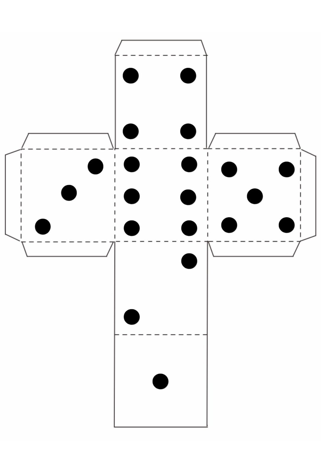 Como fazer dado de papel: 6 passos e moldes