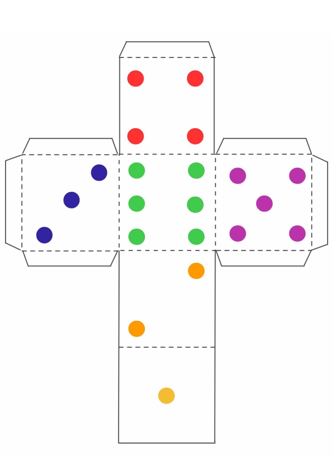 Como fazer dado de papel: 6 passos e moldes