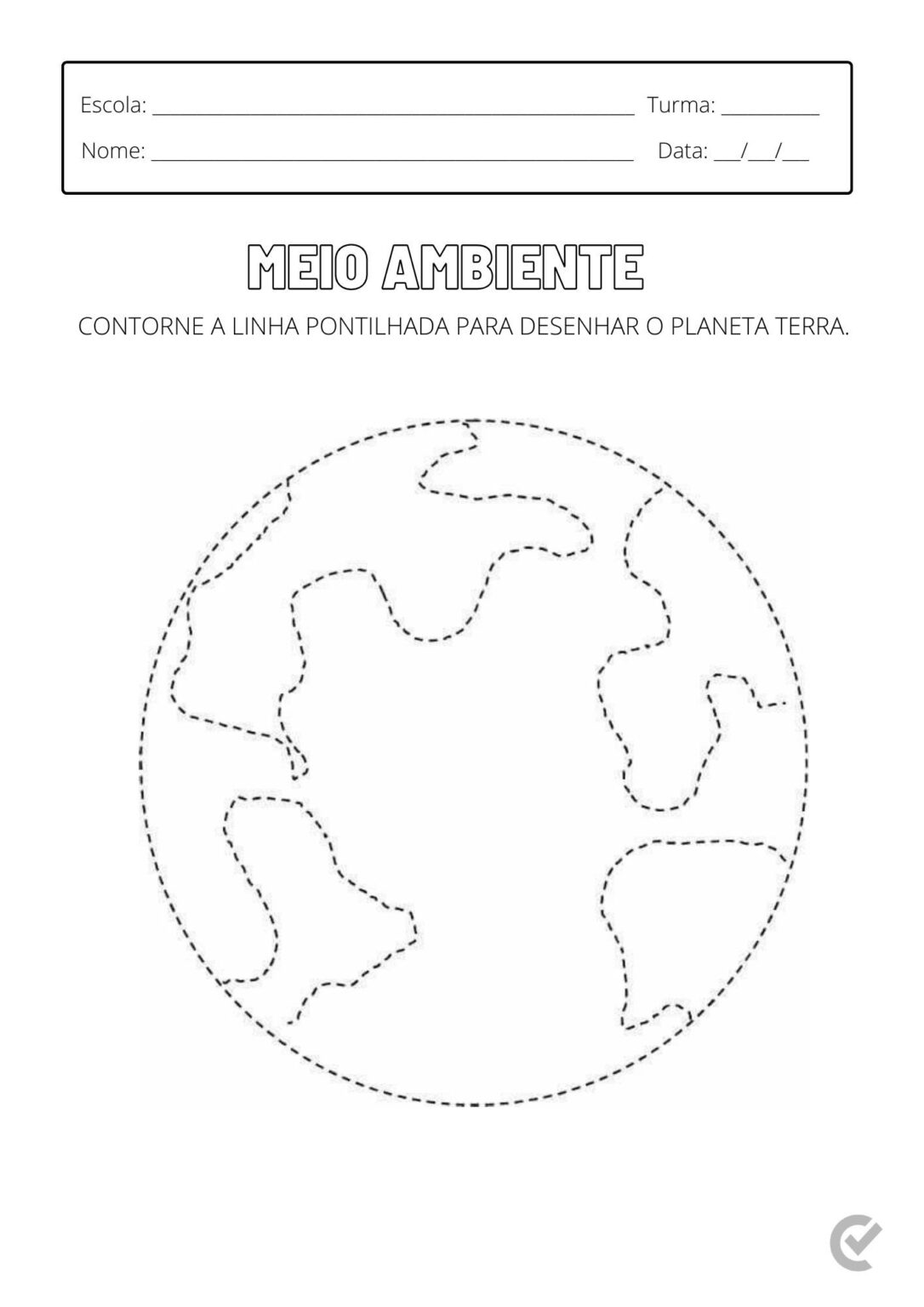 Atividades sobre o meio ambiente de Educação Infantil
