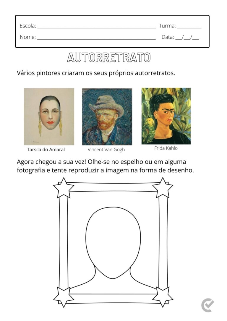 Atividades de Artes para 3º ano