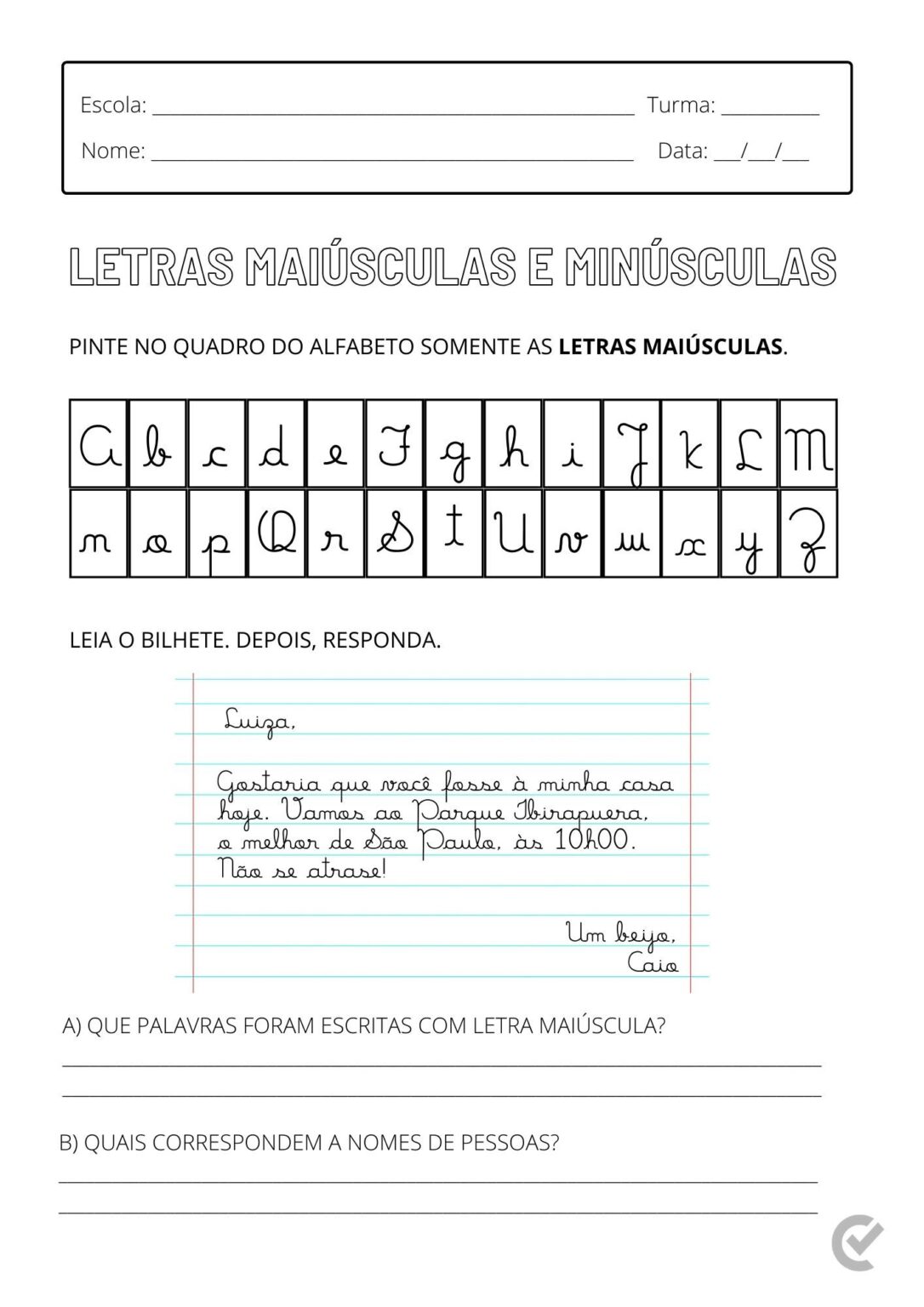 Blog Professor Zezinho Atividades De Português Para O 2º Ano Do Ensino