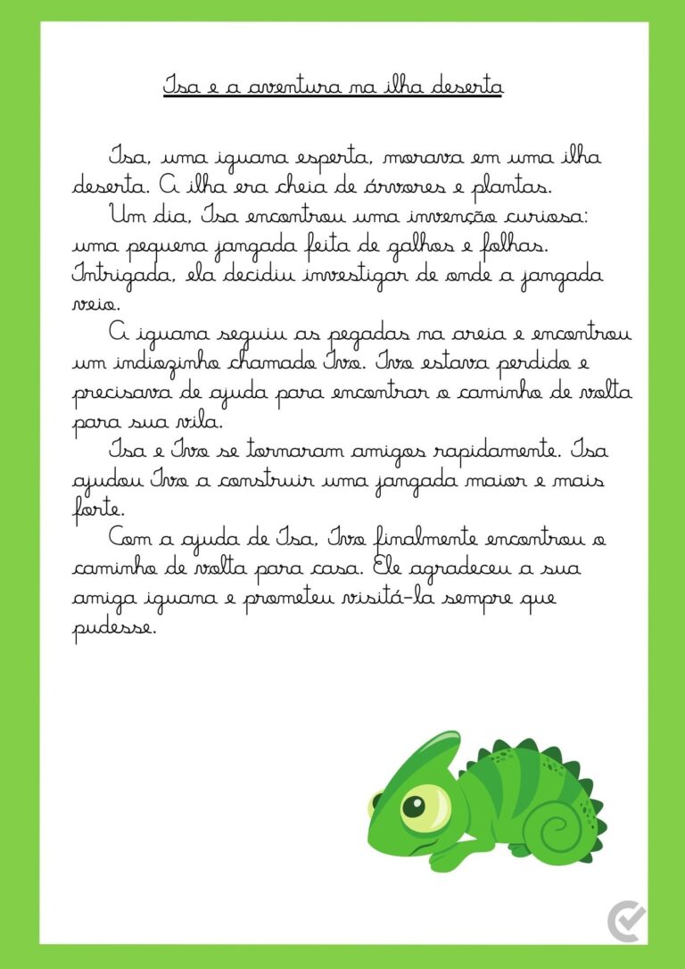 26 Textos curtos para leitura infantil