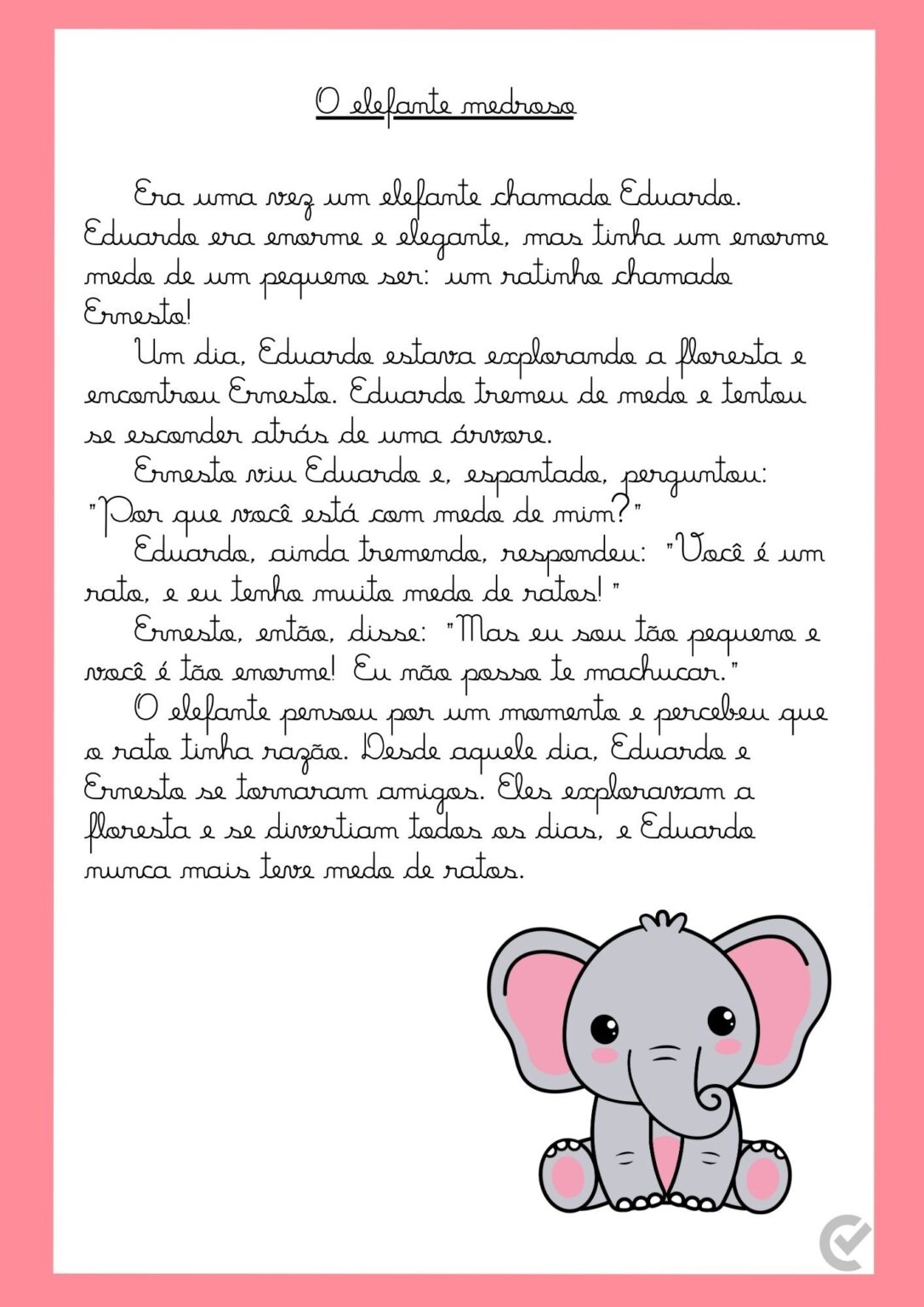 26 Textos curtos para leitura infantil